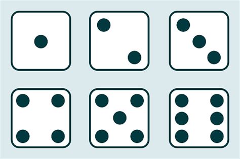 주사위 밝은 배경에 고립 된 빈티지 주사위 세트 주사위의 벡터 그림입니다 벡터 6에 대한 스톡 벡터 아트 및 기타 이미지 6 가능성 검은색 Istock