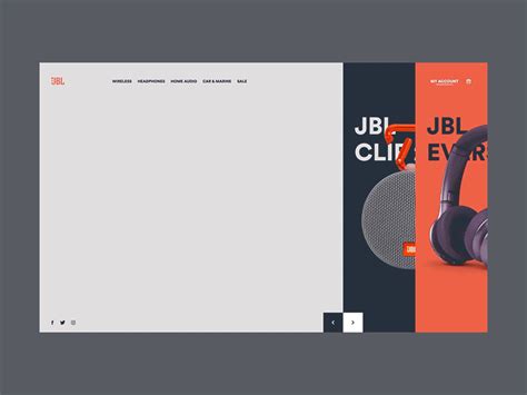 Headphone Landing Designs Themes Templates And Downloadable Graphic Elements On Dribbble