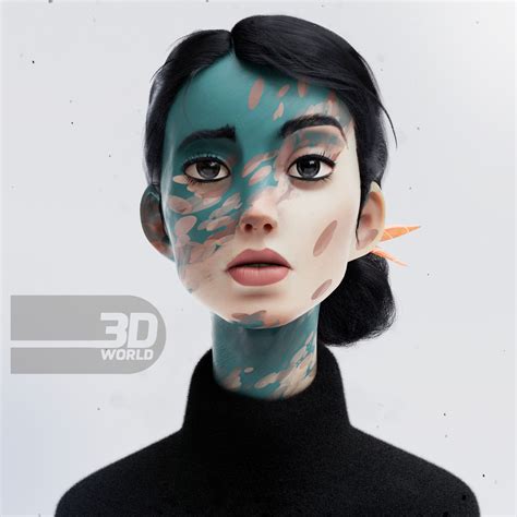Artstation Woman Portrait 01 Inspired By Lina Kit