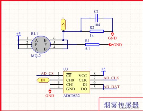基于at89c51单片机可做实物的温度烟雾火灾报警设计基于stc89c51的火灾报警器通信模块 Csdn博客