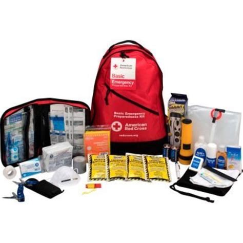 Acme United American Red Cross 91051 Emergency Preparedness Backpack