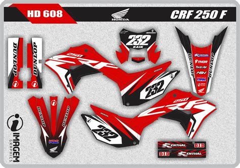 Imagem Graphics Adesivos Personalizados Para Motos Off Road