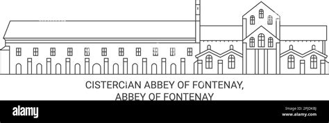 France Cistercian Abbey Of Fontenay Abbey Of Fontenay Travel Landmark