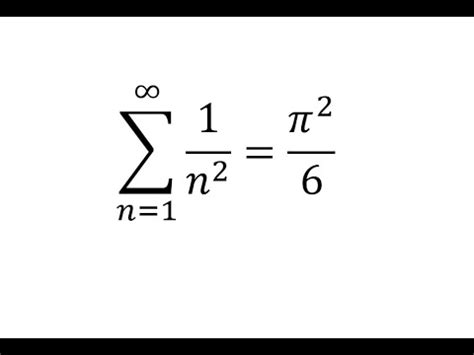 A Solution To The Basel Problem YouTube