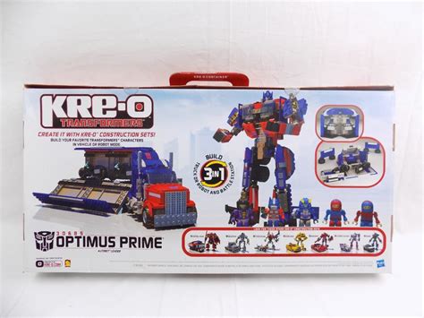 Brand New Kre O Transformers Optimus Prime 30689 Compatible With Lego