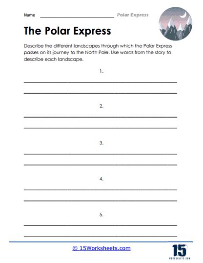 Polar Express Worksheets 15 Worksheets Library