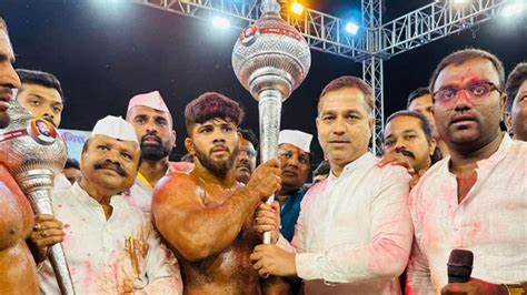 Maharashtra Kesari 2023 Winner सिंकदर शेख ठरला यावर्षीचा महाराष्ट्र