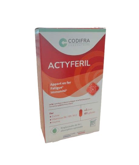 CODIFRA ACTYFERIL FER FATIGUE