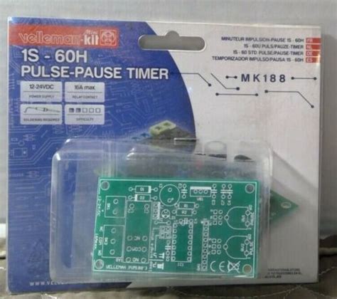 Velleman MK188 1S 60H Pulse Pause Timer EBay