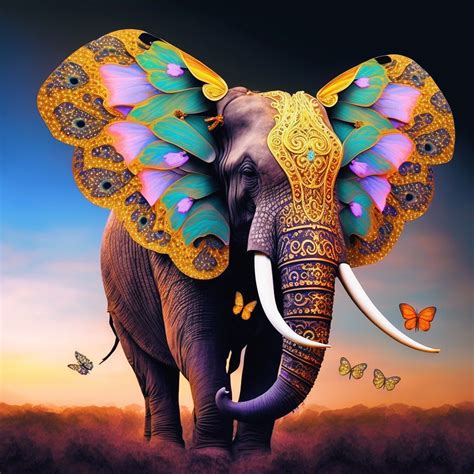 Ai Art By Nibe Nibemj • Фото и видео в Instagram Elephant Art