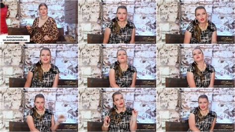 Lady Julina Special Gag For Beginner Toilet Slaves Extreme Slave