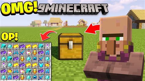 Villagers Chests Contain Op Loots Data Pack 1minecraft