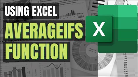 Excel Tutorial No 021 Using Excel Averageifs Function Youtube