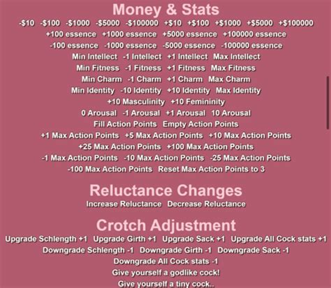 [xcl] [0 22] Tfx Updated Cheats Gameplay Utilities Loverslab