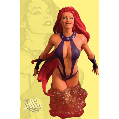 Dc Direct Women Of The Dc Universe Starfire Bust