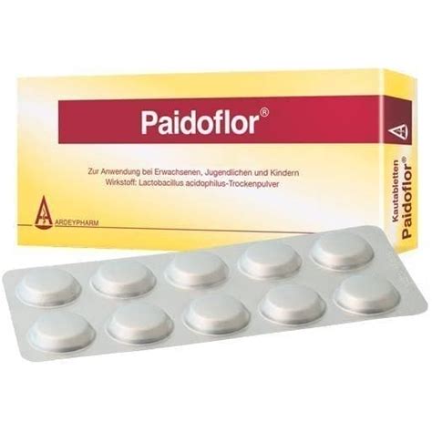 Lactobacillus Acidophilus Paidoflor Chewable Tablets 50 Pc Uk Elivera Uk