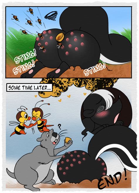 Rule 34 Antennae Anatomy Anthro Arthropod Ass Bee Bee Sting Big Butt Black Body Black Fur