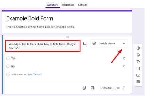 How To Bold Text In Google Forms Easily How To Bold Text In Google Forms Easily