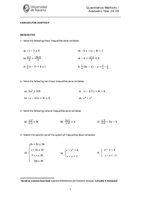 Exercises Ch0 2425 Ejercicios Matemáticas Chapter 1 1 Quantitative