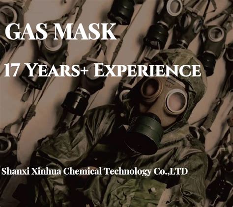 High Quality Duel Respirator Gas Mask Nuclear Protection Full Face Gas