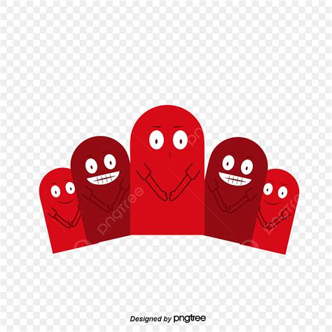 Flat Vector Red Vector Flat Expression PNG And Vector With Transparent Background For Free