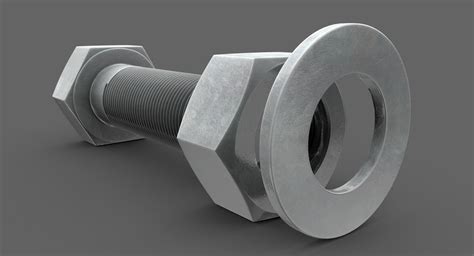 Bolt Animatable Rust 3d Model 99 Fbx Obj C4d Free3d