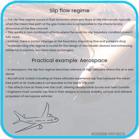 Slip Flow Regime Efficiency Dynamics And Applications