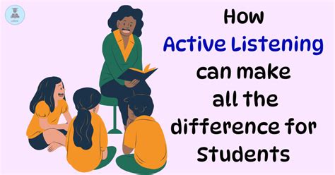 How Active Listening Can Make All The Difference For Students Usher