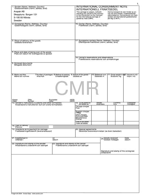 Cmr Form Pdf Fill Online Printable Fillable Blank PdfFiller