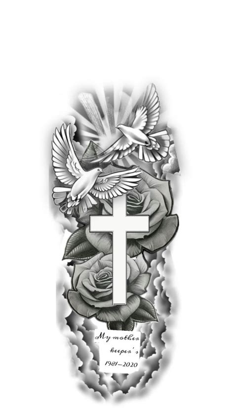 Religious Forearm Tattoo Men