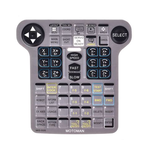 NKS 002E NX100 Membrane Keypad Repair