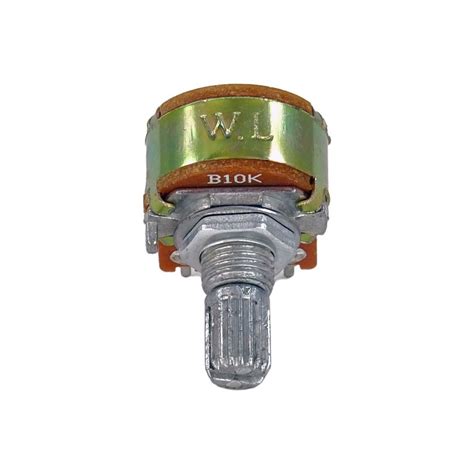 Potenziometro Doppio Lineare A 6 Pin B10k Con Manopola Arcade Express