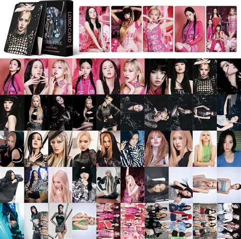 Musolaree Blackpink Lomo Cards 55 Fotokarten BP Born PINK New Album