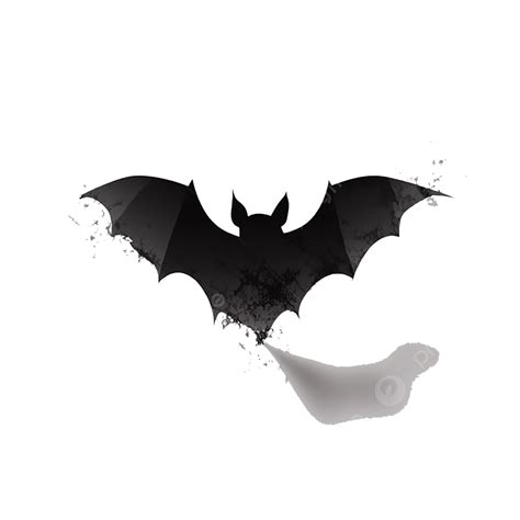 Flying Bat Black Shadow Shadow Silhouette Flat Png 53 Off