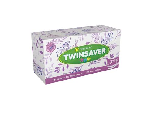 Twinsaver 3 Ply Spring Facial Tissues 120 Sheets Shop Today Get