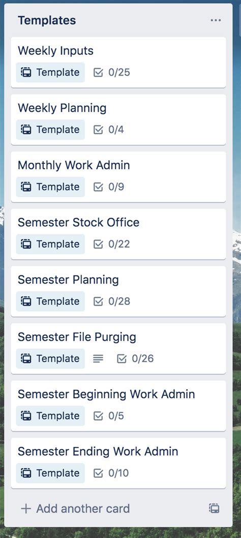 Trello Templates For Repetitive Or Recurring Tasks Emma Trentman