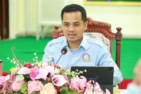 លោក ស សុខា ដឹកនាំប្រជុំជីវភាពប្រចាំខែការងារ ស ស យ ក ខេត្តព្រៃវែង សារព័ត៌មាន នគរវត្ត