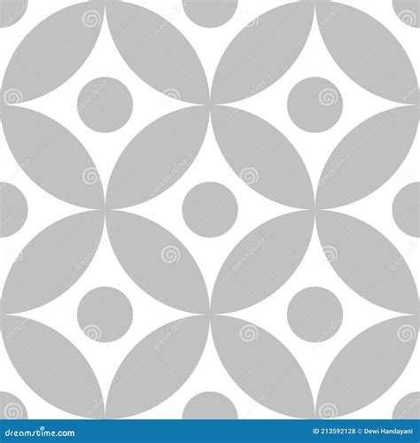 Editable Seamless Circular Vector Pattern Tile Stock Vector Illustration Of Backdrop Design