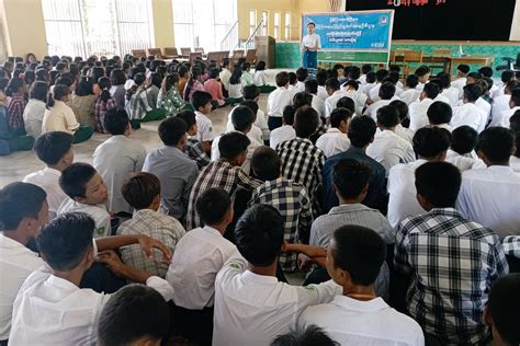 ပျော်ဘွယ်မြို့နယ်တွင် စာဖတ်ခြင်း၏ အကျိုးကျေးဇူးခေါင်းစဉ်ဖြင့