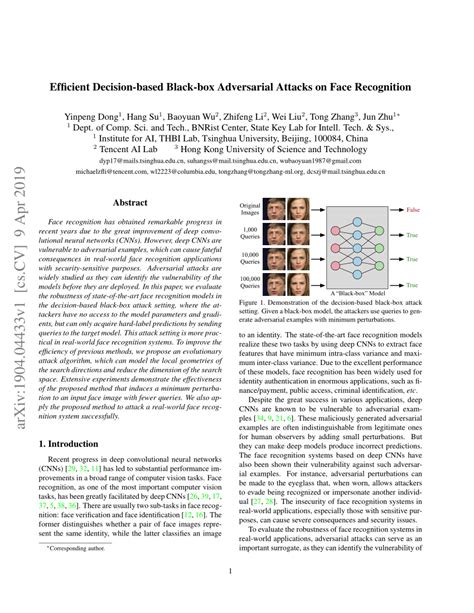 pdf efficient decision based black box adversarial attacks on face