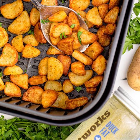 Air Fryer Duck Fat Potatoes My Air Fryer Kitchen
