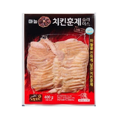 마늘치킨훈제슬라이스400g 배민 장보기∙쇼핑