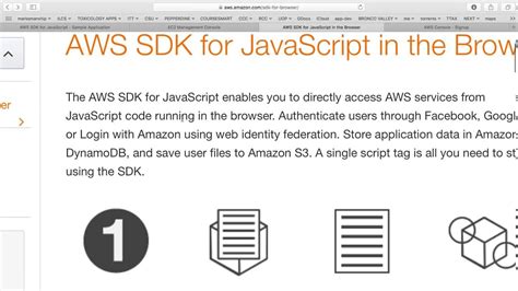 Aws Part 1 Setting Up For S3 And Javascript Youtube