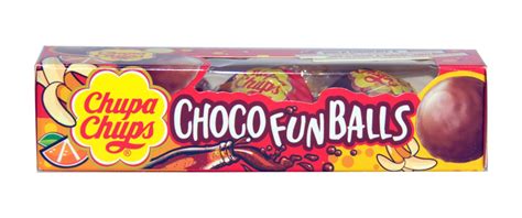 Chupa Chups Choco Fun Balls 3 Units 30 G Contrademn