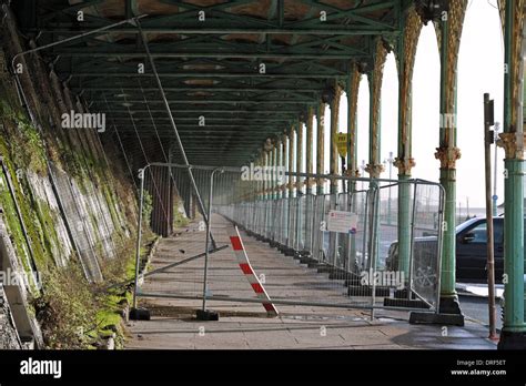 The Madeira Terrace Arches Which Are In Need Of Repair Along Brighton