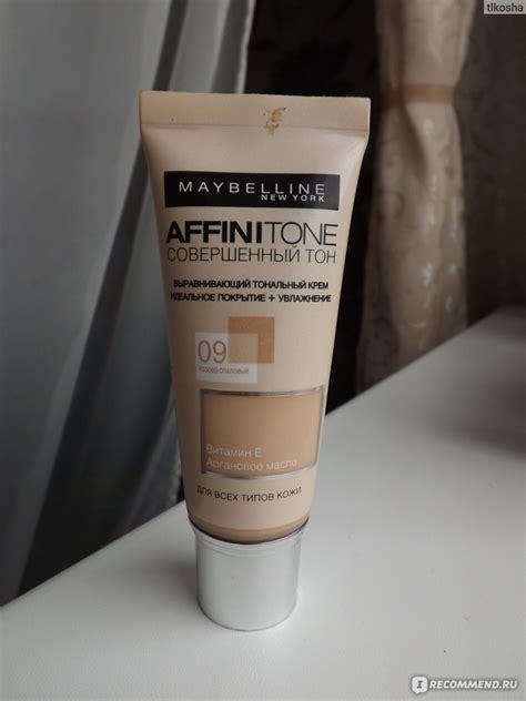 Тональный крем MAYBELLINE Affinitone "Совершенный тон" - «Тест на ...