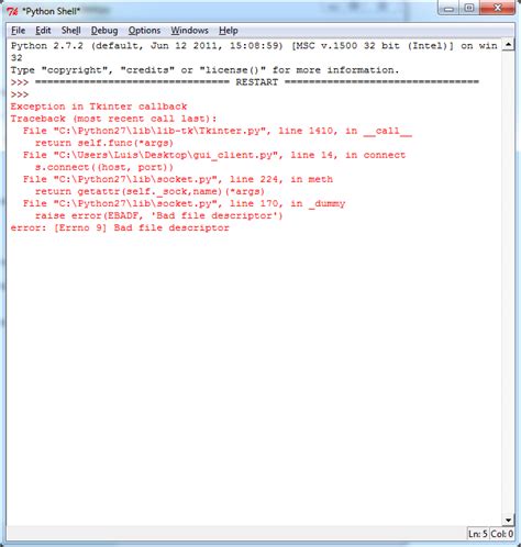 Python Socket Client Unable To Re Connect Stack Overflow