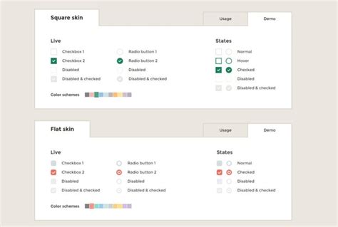 Best Free Js Libraries For Custom Radios And Checkboxes Designmodo