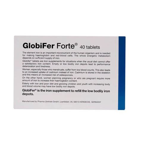 Buy Globifer Forte Tablets S Online At Best Price In The UAE Life Pharmacy