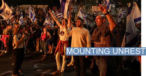 Israel Protests Against Netanyahus Controversial Judicial Overhaul In